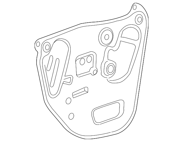 84390009 GM Front Driver Side Door Water Deflector | GM Parts Store