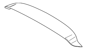 2015-2024 Porsche Macan Spoiler 95B-827-934-E-G2X | Sunset Porsche Parts