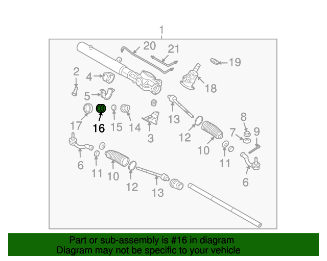 Hyundai - 57737-3M900 - Rack Guide Plug - 2009-2016 Hyundai | OEM ...