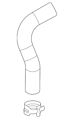 2019-2021 Cadillac Outlet Hose 24294545 | TascaParts.com