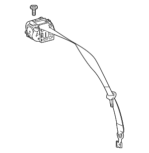 2020-2025 Chevrolet Corvette Front Passenger Side Seat Belt Retractor ...