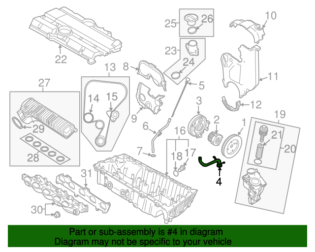 2004-2016 Volvo Oil Pick-Up 30650621 | TascaParts.com