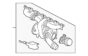 11657934387 - 2019-2021 BMW Turbocharger (11-65-7-934-387) | BMW of ...