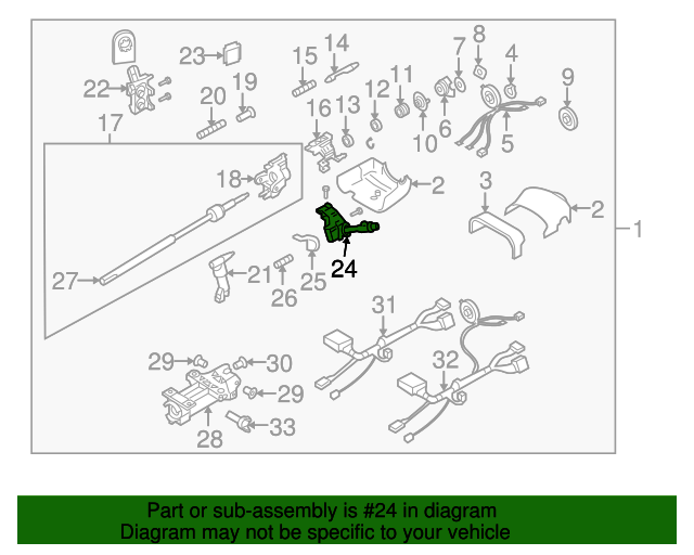 12450067 - Combination Switch 2001-2009 GM | GMPartsNow