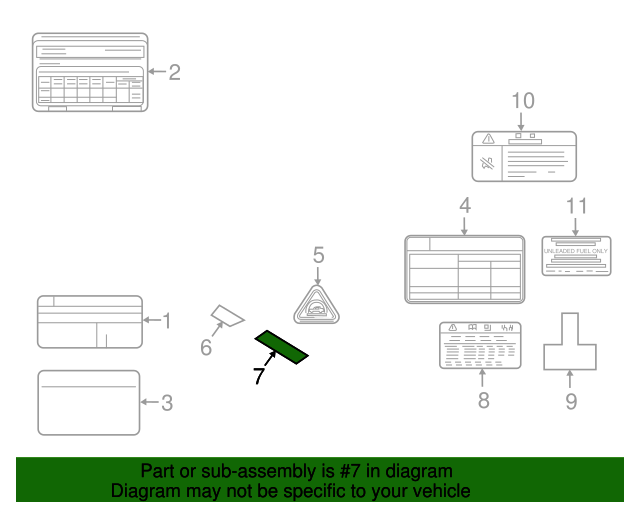 2016-2021 Hyundai Engine Decal 28199-B1000 | OEM Parts Online