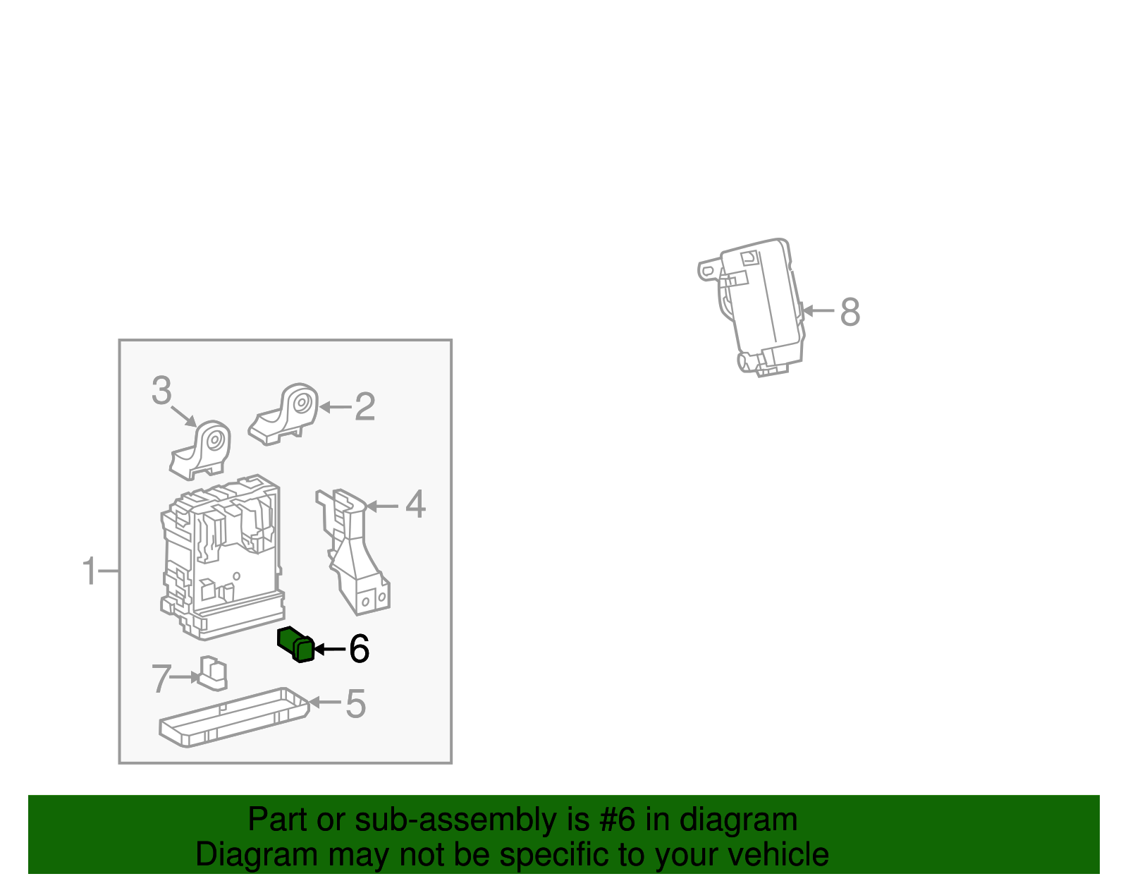 2013-2025 Toyota Fusible Link 90982-08274 | Toyota Parts Center