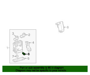 2012-2020 Toyota Fusible Link 90982-08306 | Toyota Parts Center