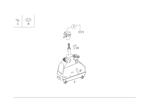 Floor Shift, Mechanical Six-Gear Transmission for 2016 Smart Fortwo ...
