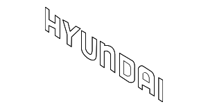 86321-2H000 - Nameplate - 2007-2010 Hyundai Elantra | World OEM Parts ...