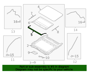 81690-S8000 - Deflector 2020-2023 Kia Telluride | Kia.Parts Store