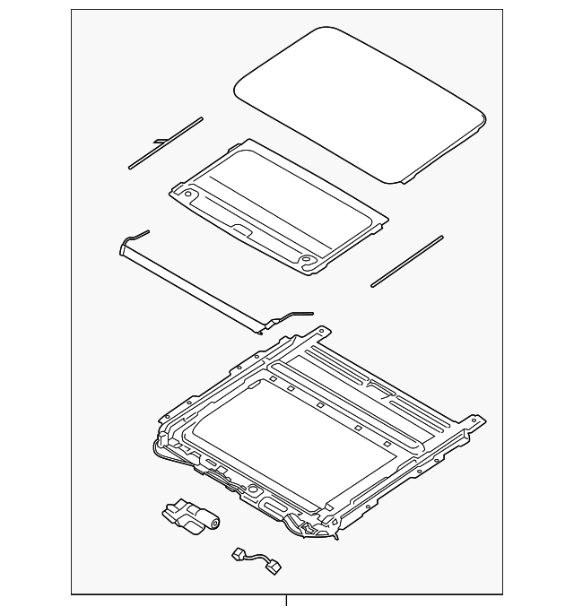 81600-S9000GYT - Sunroof Assembly 2020-2024 Kia Telluride | Kia.Parts Store