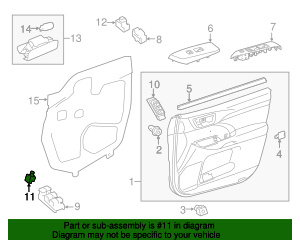84872-0E020 - Mirror Switch 2014-2022 Toyota | Longo Toyota Parts