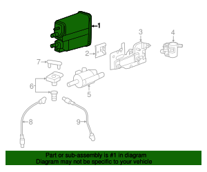 2017-2019 GM Vapor Canister 84106546 GM | GMPartsDirect.com