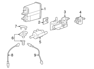 2013-2022 GM Heated Oxygen Sensor 12643707 GM | GMPartsDirect.com