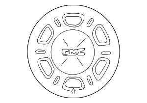 2006-2007 GM Wheel 9596054 | TascaParts.com