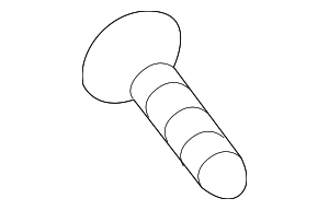 2016-2023 GM Side Door Window Frame Applique Bolt 11547280 GM ...