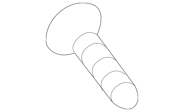 2016-2023 GM Side Door Window Frame Applique Bolt 11547280 GM ...