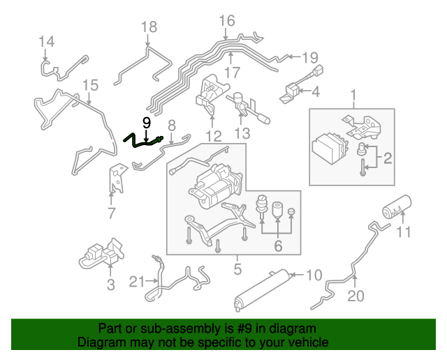 Genuine Porsche 955-358-055-01 |Pressure Pipe | FREE Shipping on Most ...