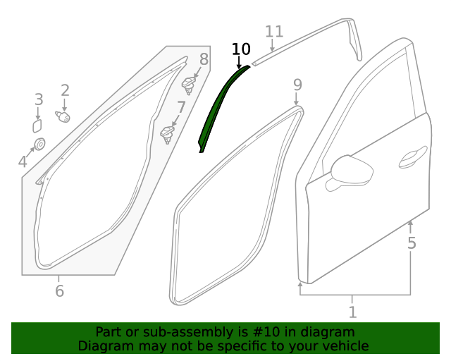 2017-2018 Mazda CX-5 Black Out Tape KB7W-50-8W1A | RealMazdaParts.com