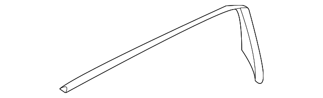 2019-2020 Mazda CX-5 OEM NEW Mazda Black Outer Tape Stripe No.3 Body ...