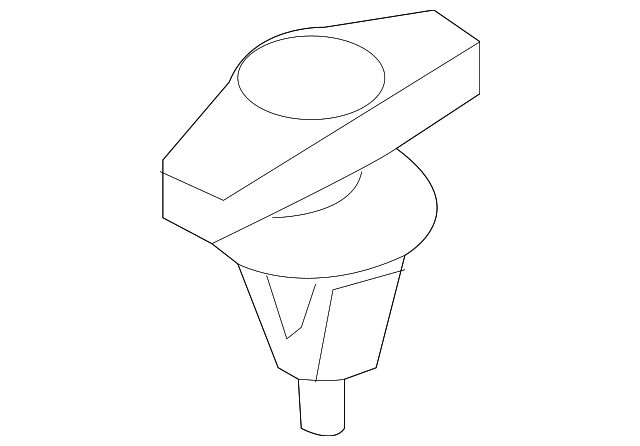 2017-2024 Mazda CX-5 Door Weather-Strip Fastener KB7W-58-762 | Mazda-Parts