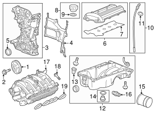 2014-2019 GM Intake Manifold Bolt 55573210 | TascaParts.com