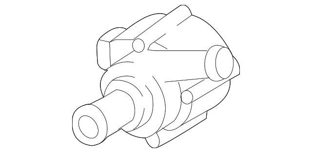 2012-2024 Audi Engine Auxiliary Water Pump 06H-121-601-M | Audi USA Parts
