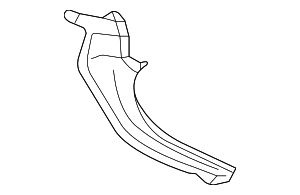 2012-2019 Nissan Versa Gutter - Passenger Side (RH) G8116-3BAMA ...