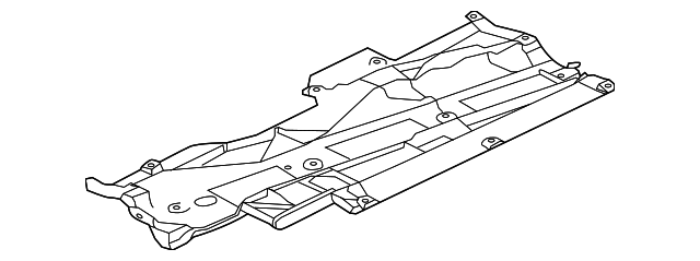 GRF4-56-3D0C - Front Shield - 2019 2020 Mazda 6 | Werner Mazda Parts