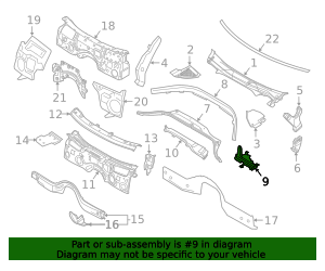 51767419383 - 2019-2024 BMW Rear Weather-Strip (51-76-7-419-383) | BMW ...