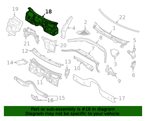 51477447011 - 2019-2023 BMW Barrier (51-47-7-447-011) | BMW of South ...