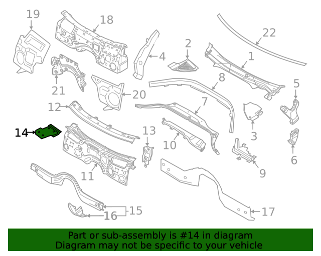 Genuine BMW 41-00-7-488-025 | Mount Bracket | FREE Shipping on Most ...