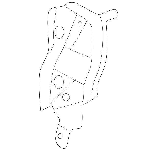 Genuine BMW 41-00-7-488-024 | Dash Panel Bracket | FREE Shipping on ...