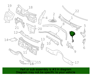 Genuine BMW 51-71-7-427-846 | Front Cover | FREE Shipping on Most ...