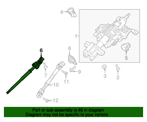2015-2020 Ford F-150 Intermediate Shaft HL3Z-3E751-F | OEM Parts Online