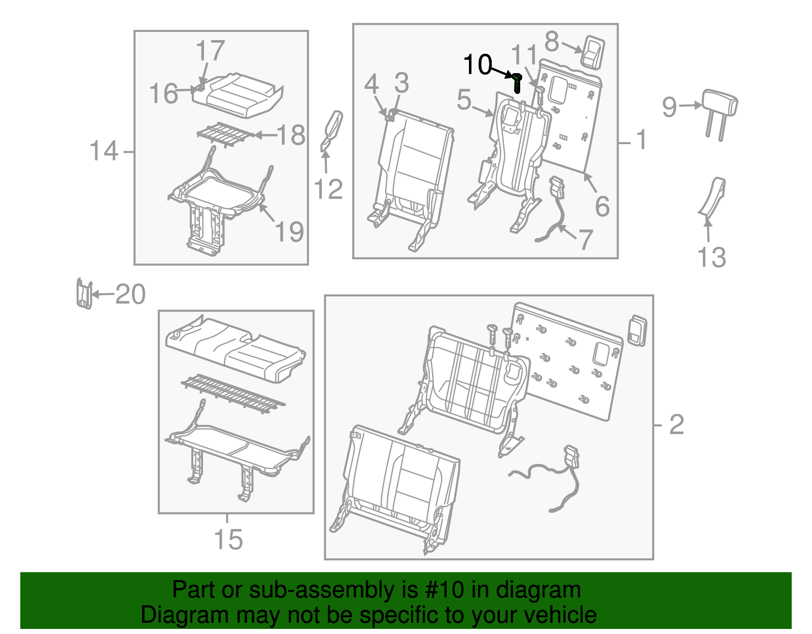 2008-2025 Nissan Headrest Guide 87603-ZQ00A | CMA's Colonial Nissan