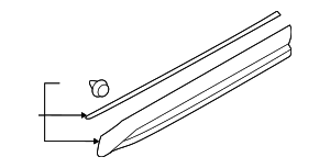 2019-2024 Subaru Forester Lower Molding 91112SJ220 | Subaru Parts Store