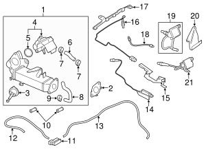13628589844 - 2009-2018 BMW Lower Nox Sensor (13-62-8-589-844) | BMW of ...