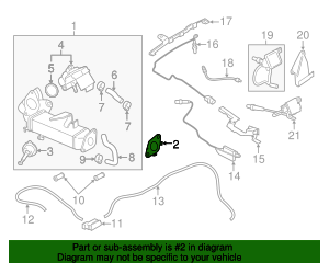 11618571005 - 2014-2018 BMW Cooler Gasket (11-61-8-571-005) | BMW of ...
