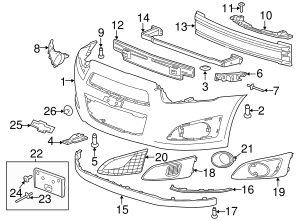 95976851 - OEM GM Closing Plate | GMPartsCenter.net | GM Parts Center