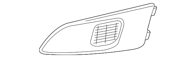 2012-2016 Chevrolet Sonic Passenger Side Front Fog Lamp Cover 96694774 ...