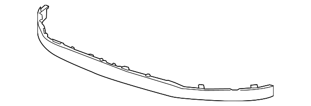 2012-2020 Chevrolet Sonic Front Bumper Fascia Air Deflector 96694779 GM ...