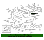 2012-2020 Chevrolet Sonic Side Retainer - Driver's Side (LH) 42497964 ...