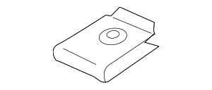 2018-2025 Audi License Bracket Bracket 8R0-827-199 | Audi USA Parts