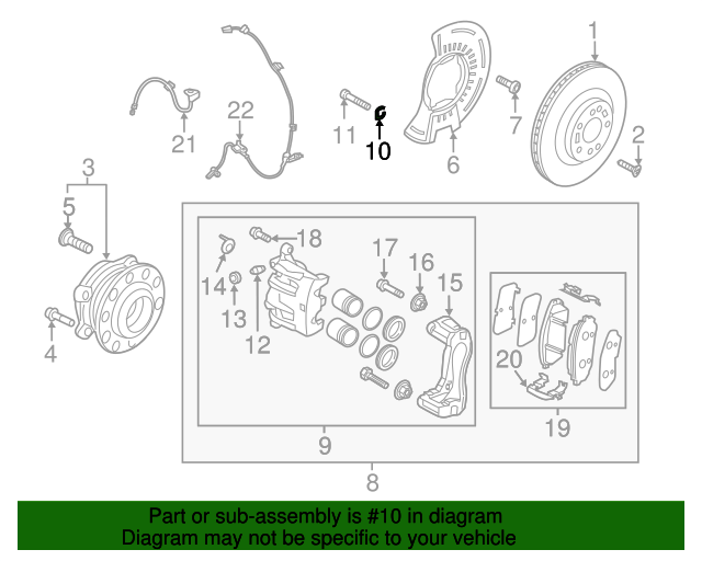 13602-12006K - Caliper Assembly Washer 2007-2022 Kia | Kia.Parts Store