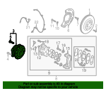 51750-C5000 - Hub Assembly 2016-2020 Kia Sorento | Kia.Parts Store