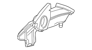 2016-2018 Chevrolet Malibu Intake Air Duct 84027079 GM | GMPartsDirect.com