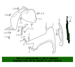 2017-2023 GMC Acadia Front Fender Insulator 84692218 GM | GMPartsDirect.com