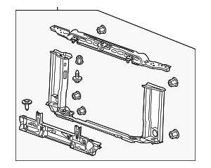 85545444 - Radiator Support 2017-2019 GM | GMPartsNow