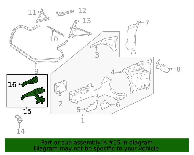 222-630-03-40 - Upper Rail Assembly 2014-2021 Mercedes-Benz | Mercedes ...